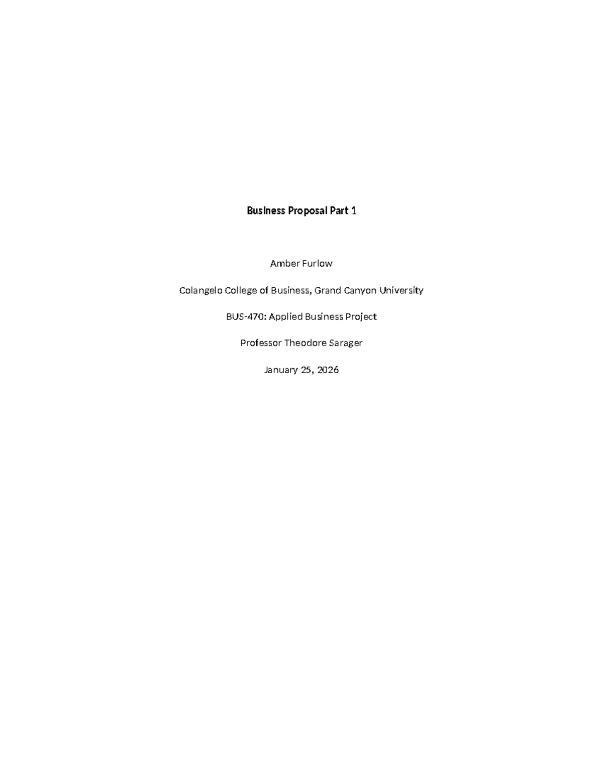 Business Proposal Part 1: Addressing Teacher Attrition in BUS-470 - Studocu