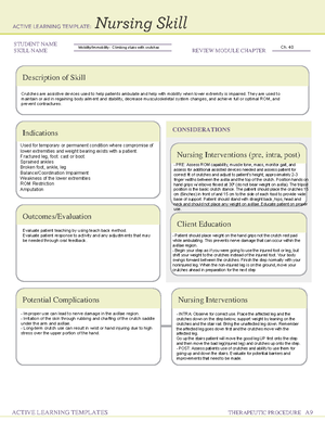 CBC Diagnostic Procedure - ACTIVE LEARNING TEMPLATES THERAPEUTIC ...