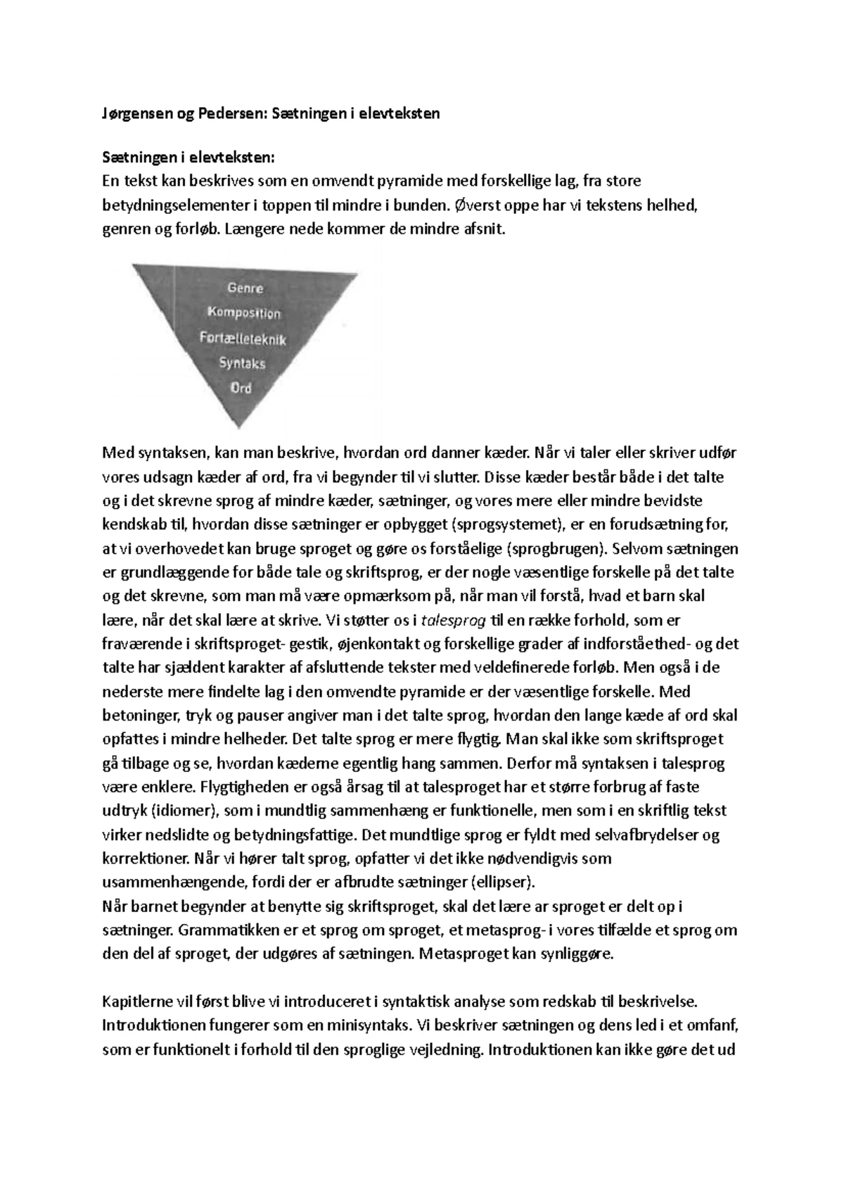 Kap 4 Fortellende tekster - Elevens tekst Kapittel 4: Fortellende tekster Dagrun Skjelbred - Studocu