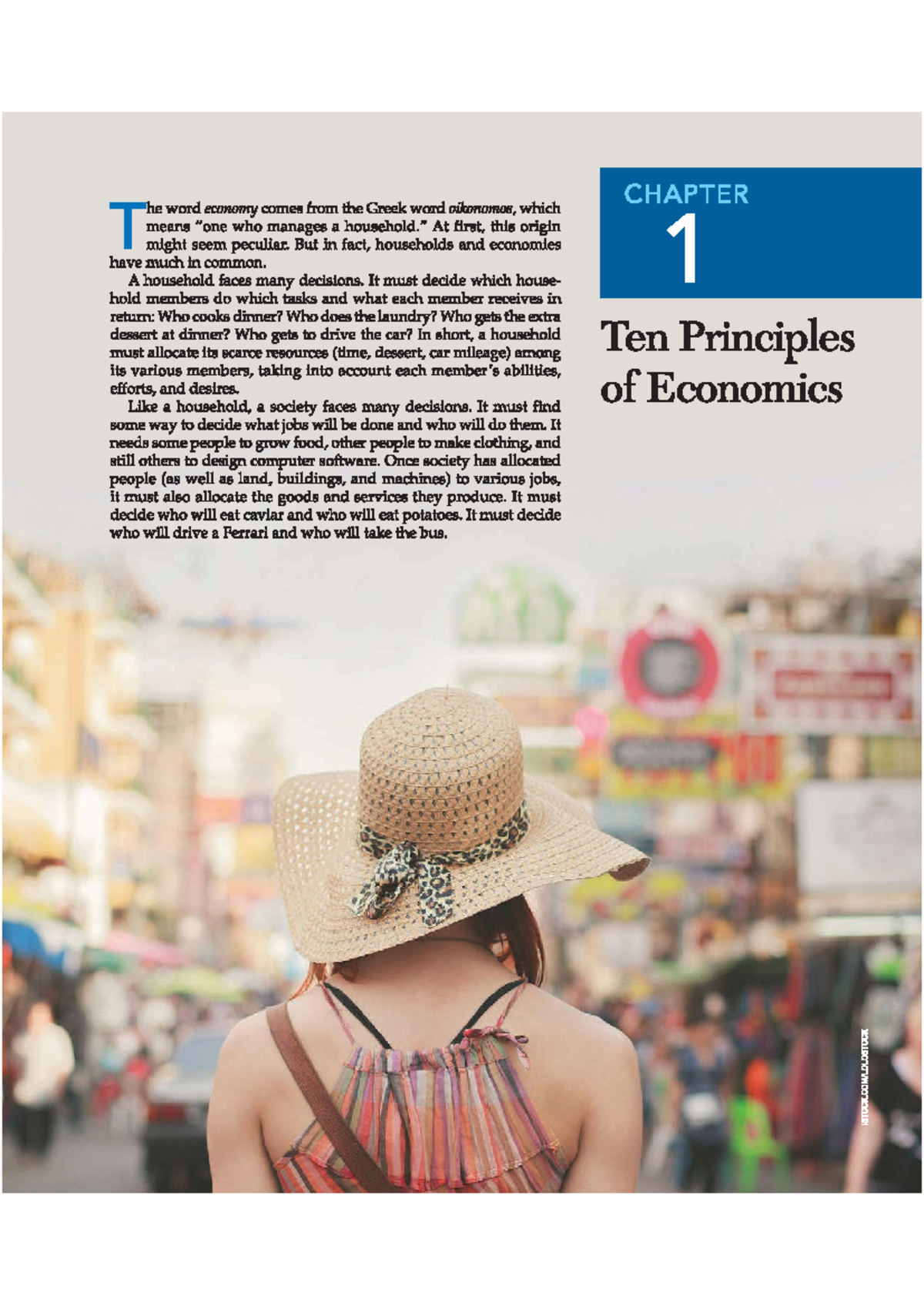 Chapter 1 & 2 Summary - Principles of Economics - N. Gregory Mankiw ...