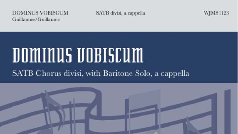 Dominus Vobiscum SATB Chorus Divisi - WJMS1123 - Studocu
