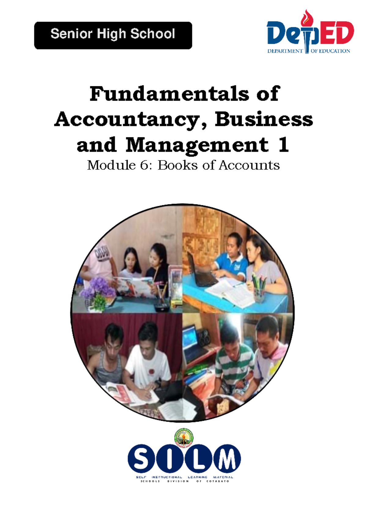 FABM 1: Module 6 - Understanding Books of Accounts - Studocu