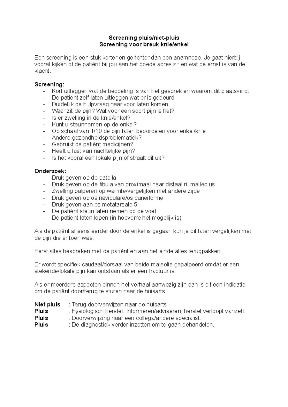 Weblecture 1 anatomie van de enkel en de voet - = musculus MM ...