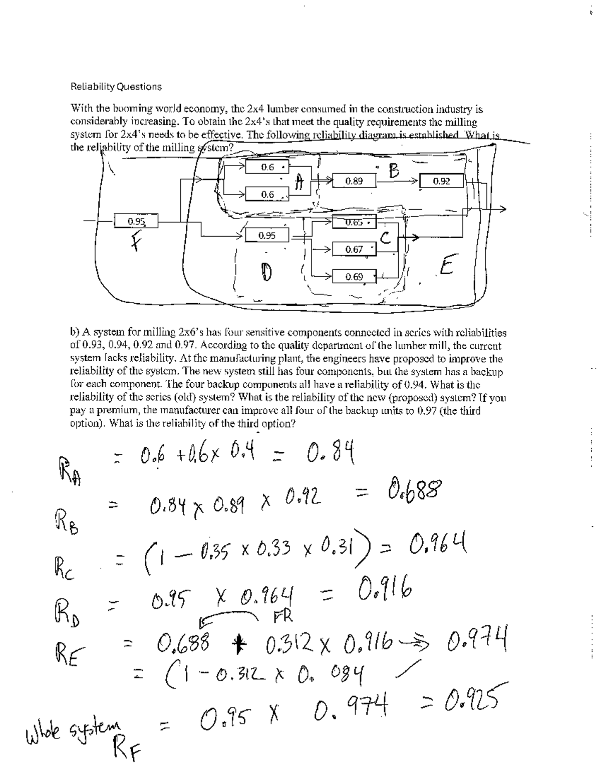 Operations Management (OM 2022): Midterm Review Notes - Studocu