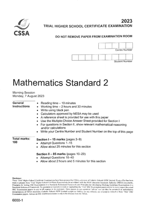 Year 11 - Maths Standard 2 - Formulas and Equations - Chapter 2 -20 ...