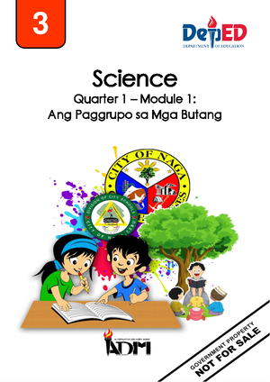 Science 3 Quarter 1 Week 1 SSES - Science Quarter 1 – Module 1 ...