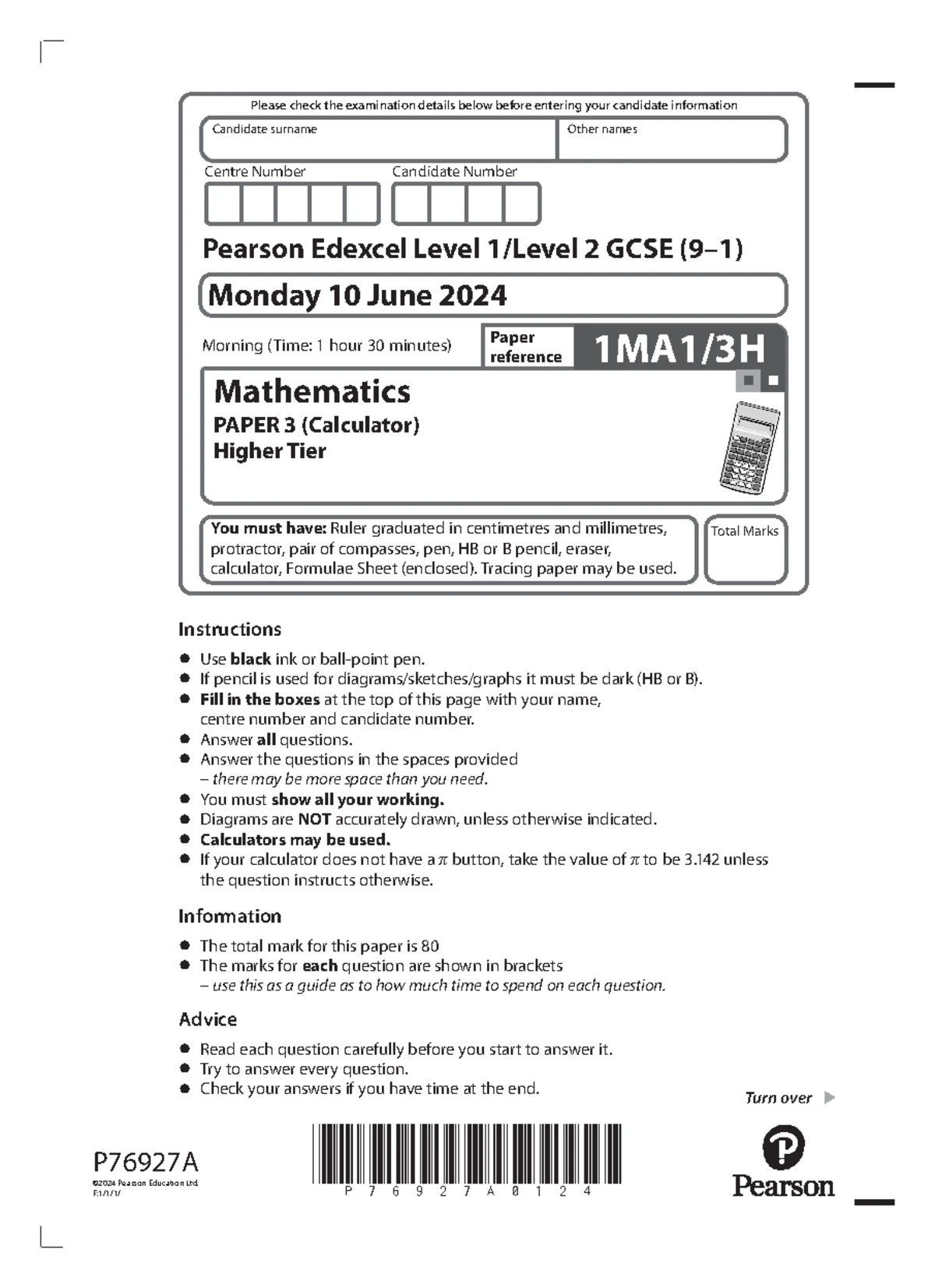 2306 Gce Subject Grade Boundaries Grade Boundaries Edexcel GCE AS A
