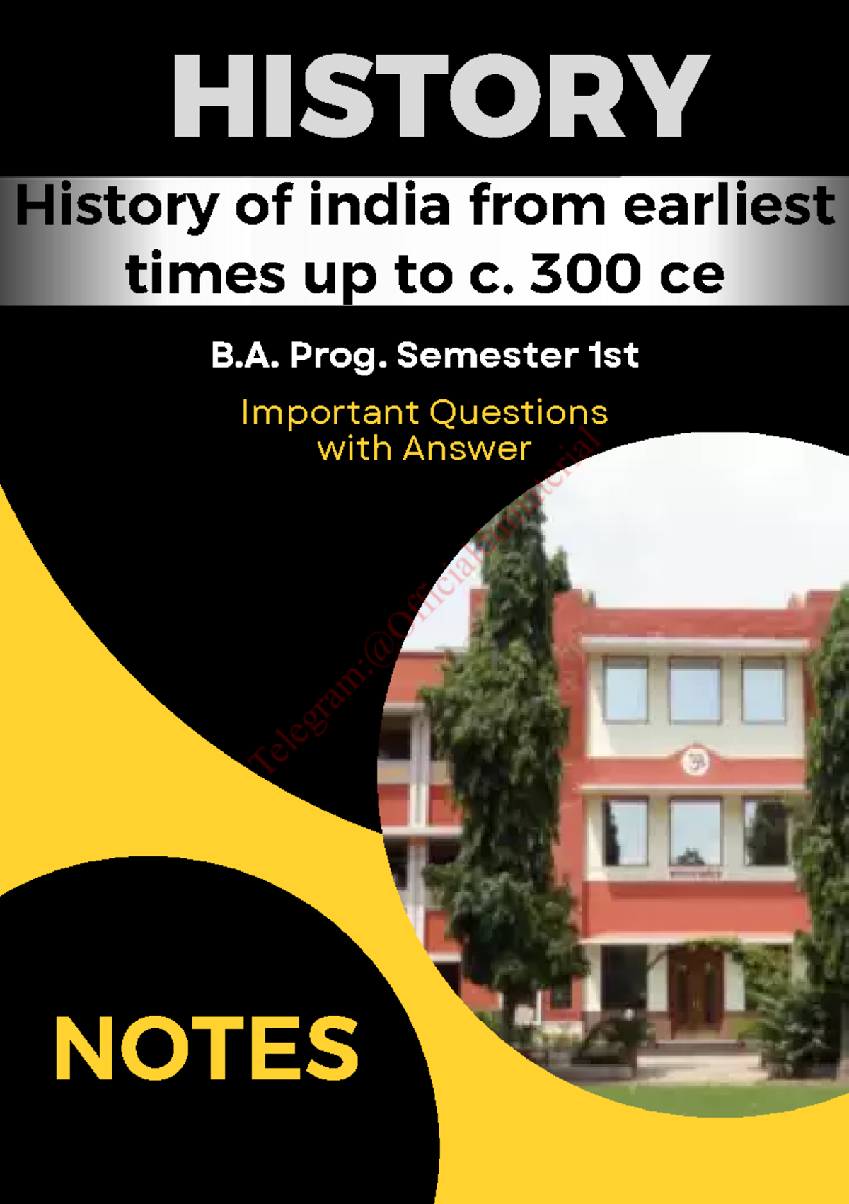 **HIST 300: Notes on Early Indian History up to c. 300 CE** - Studocu