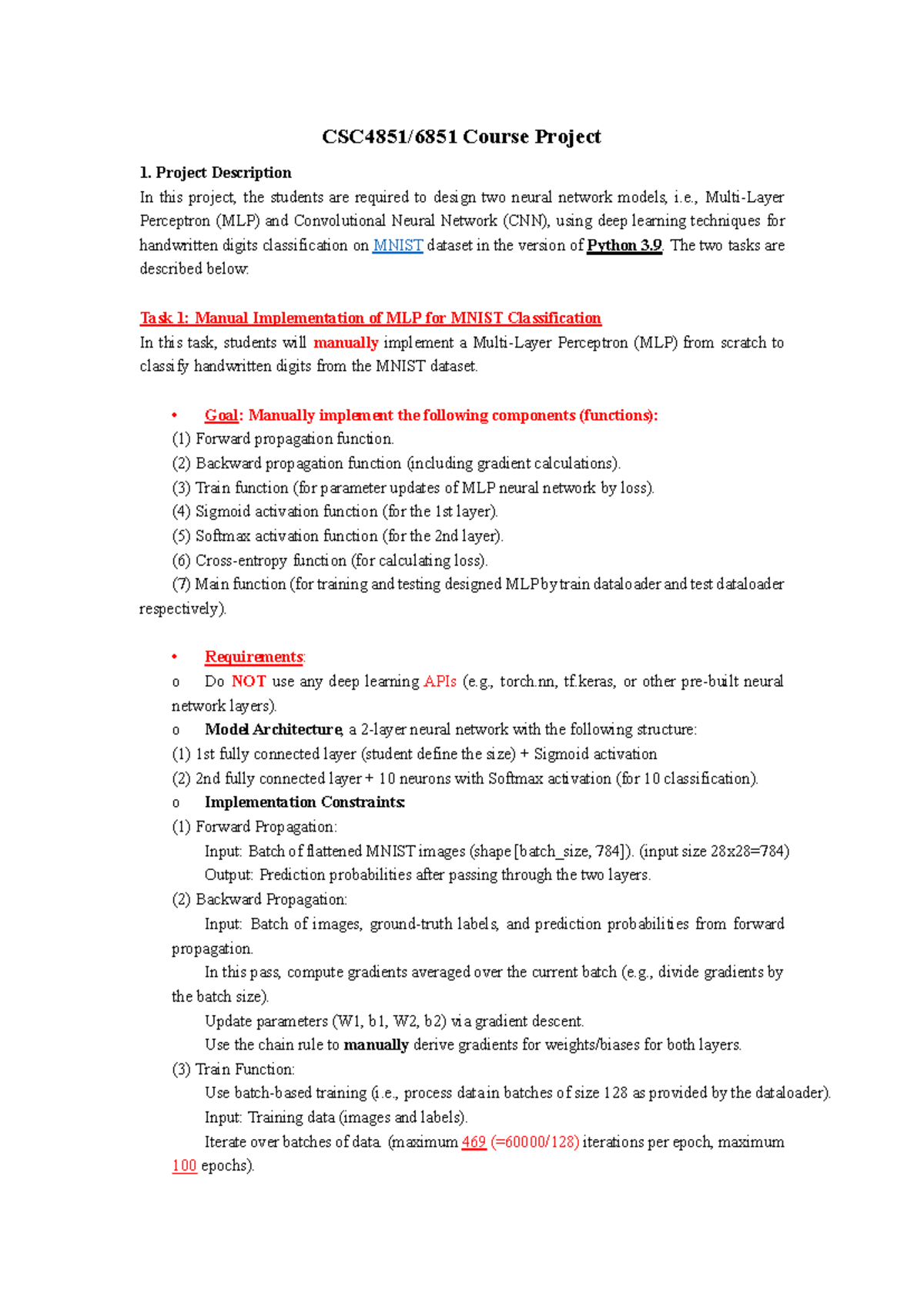 Course project (intro DL) 20250315 - CSC4851/6851 Course Project ...