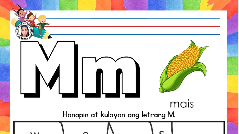 MSA Letter Worksheets: Reading Materials for Grade 1 - Studocu