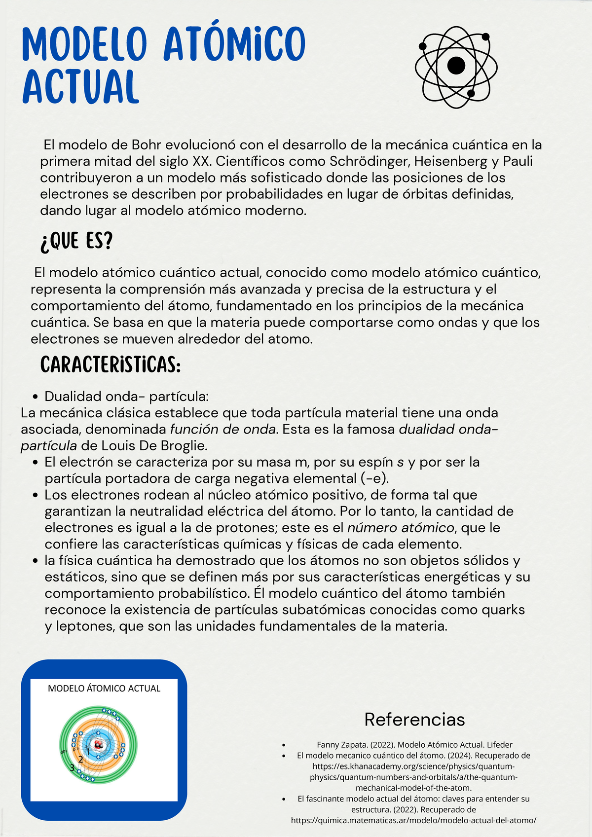 El Modelo Cuántico Del átomo Modelo Atómico Actual | PPTX