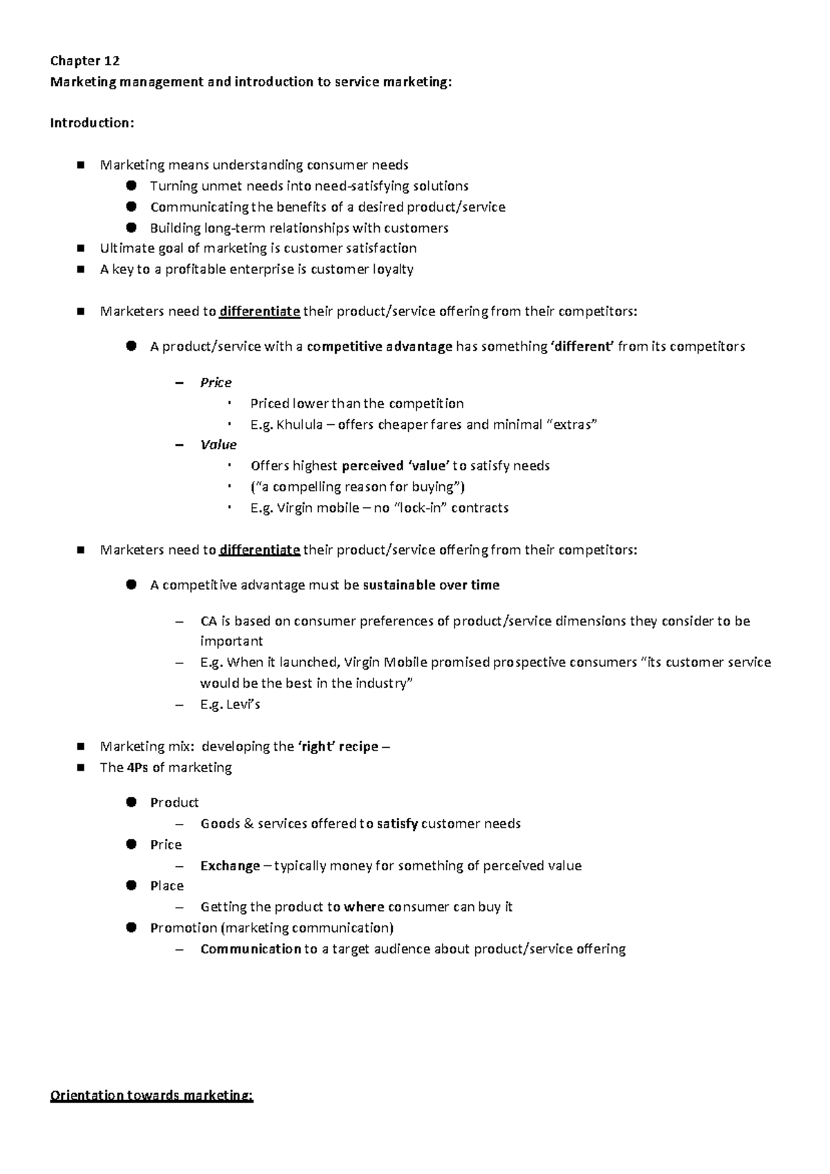 EB chap 12 - EB122 summaries of chapter - EB122 - Mandela - Studocu