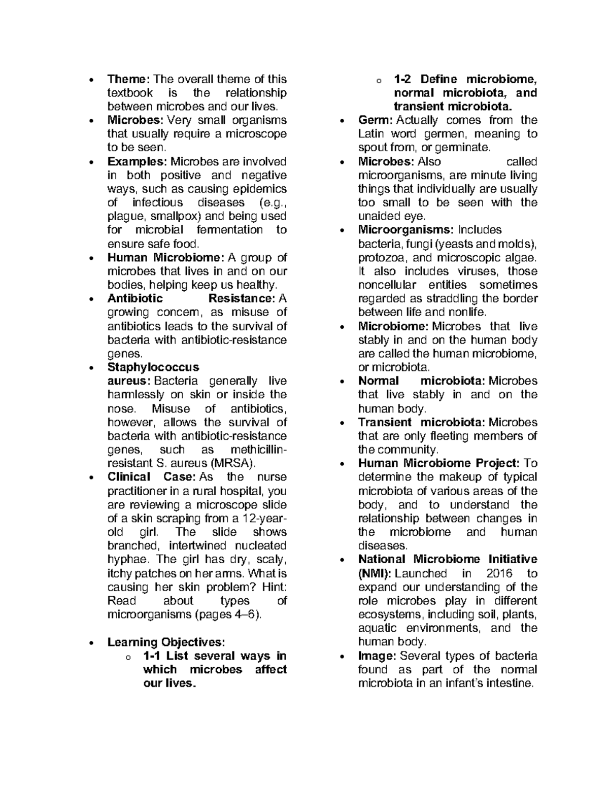 Micropara (BIO 101): Exploring Microbes and Their Impact on Human ...