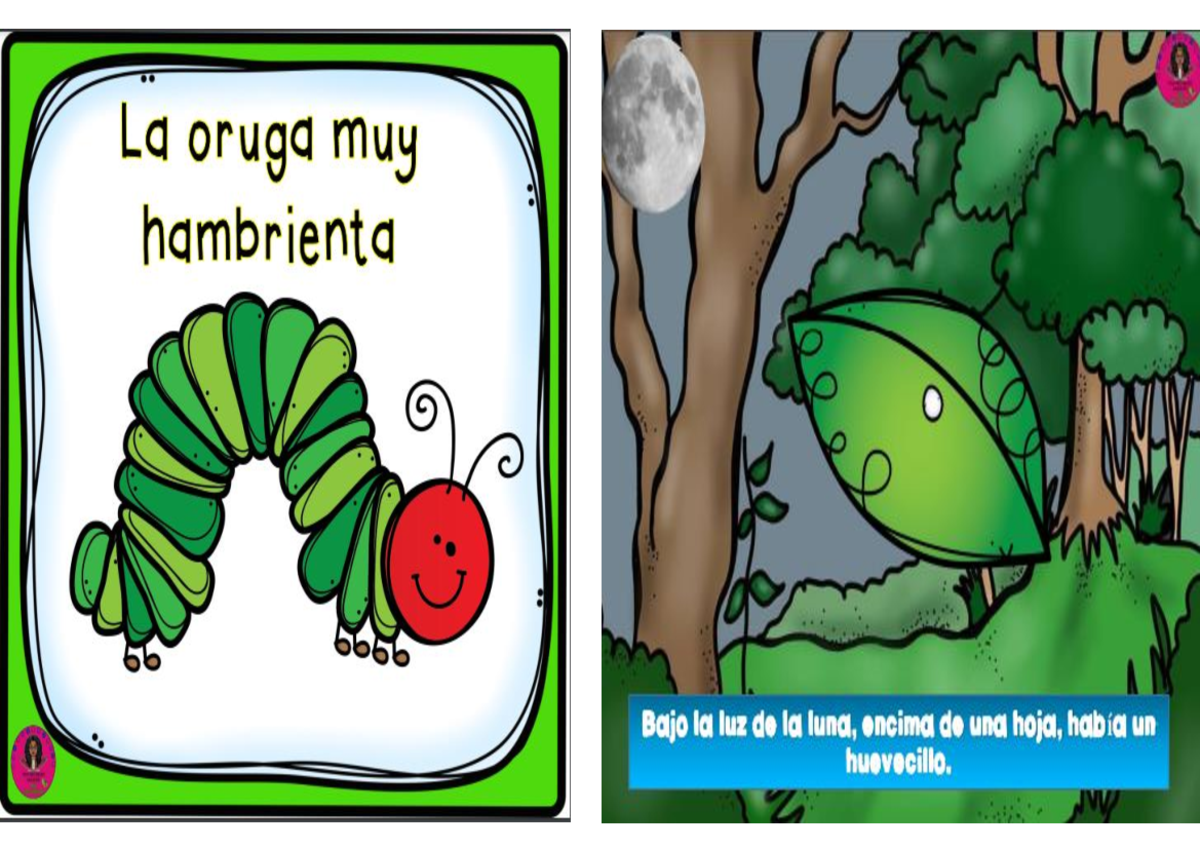 La oruga muy hambrienta: Un cuento sobre el crecimiento y la ...