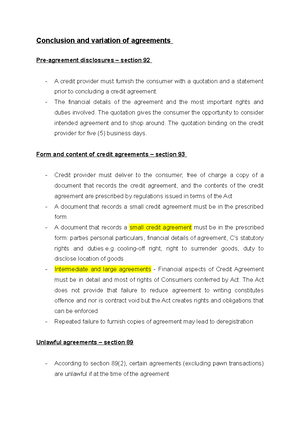 [Solved] National credit act the right to rescind an agreement ...
