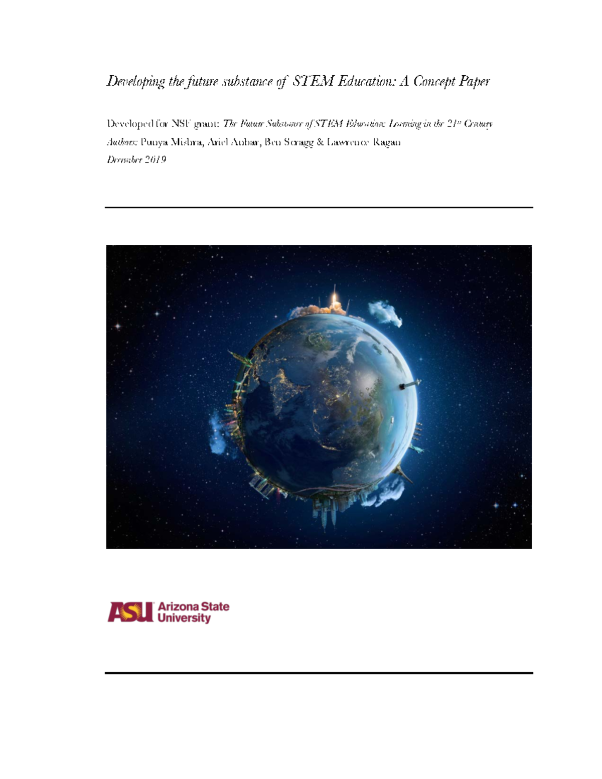 A Concept Paper on the Future of STEM Education: NSF Grant Insights ...