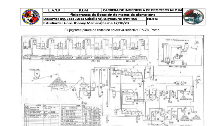 Porco - Uso de flujo gramas para la flotación de complejos o poli ...