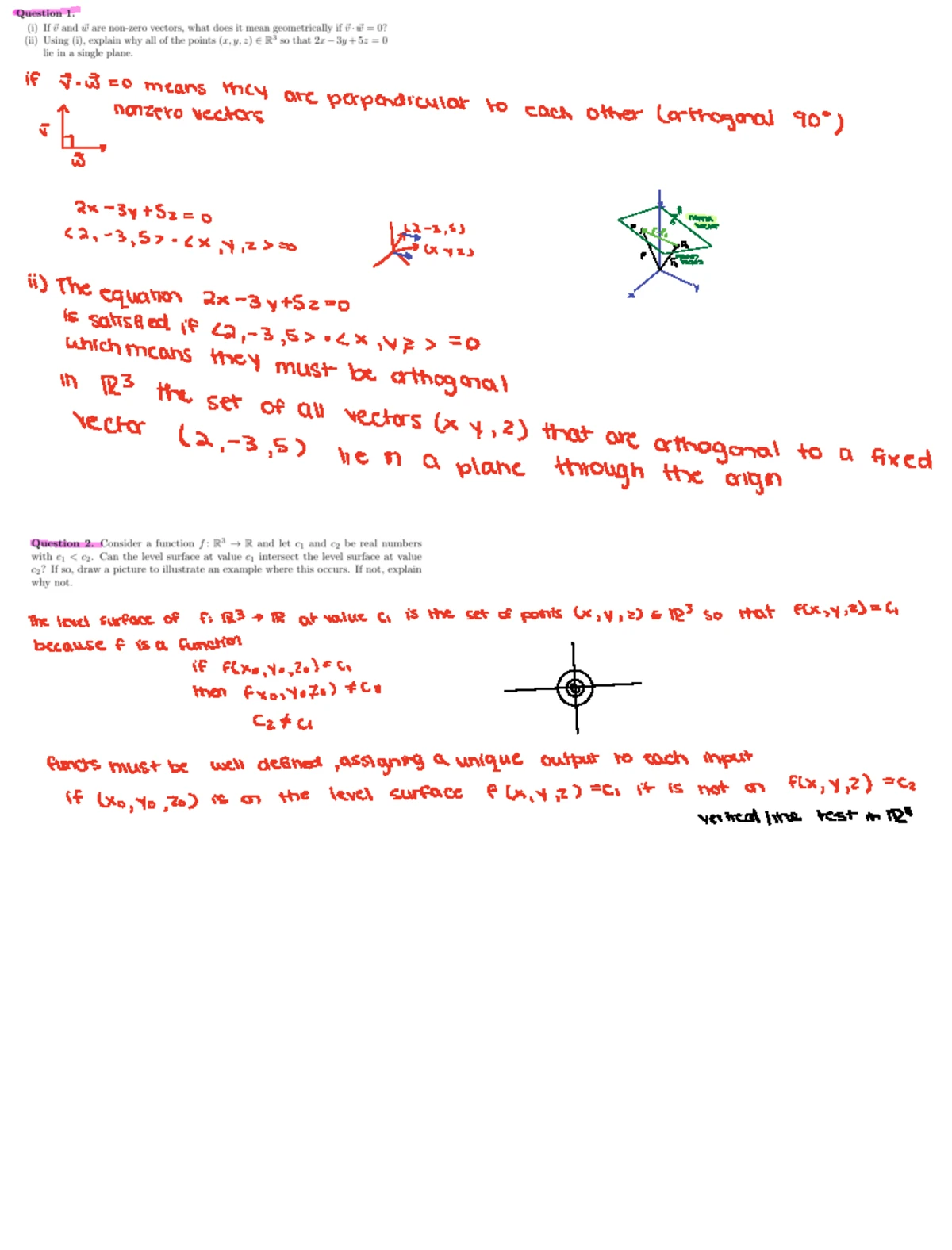Calculus 3 Fall 2022 Final Exam Comprehensive Review Guide - Studocu