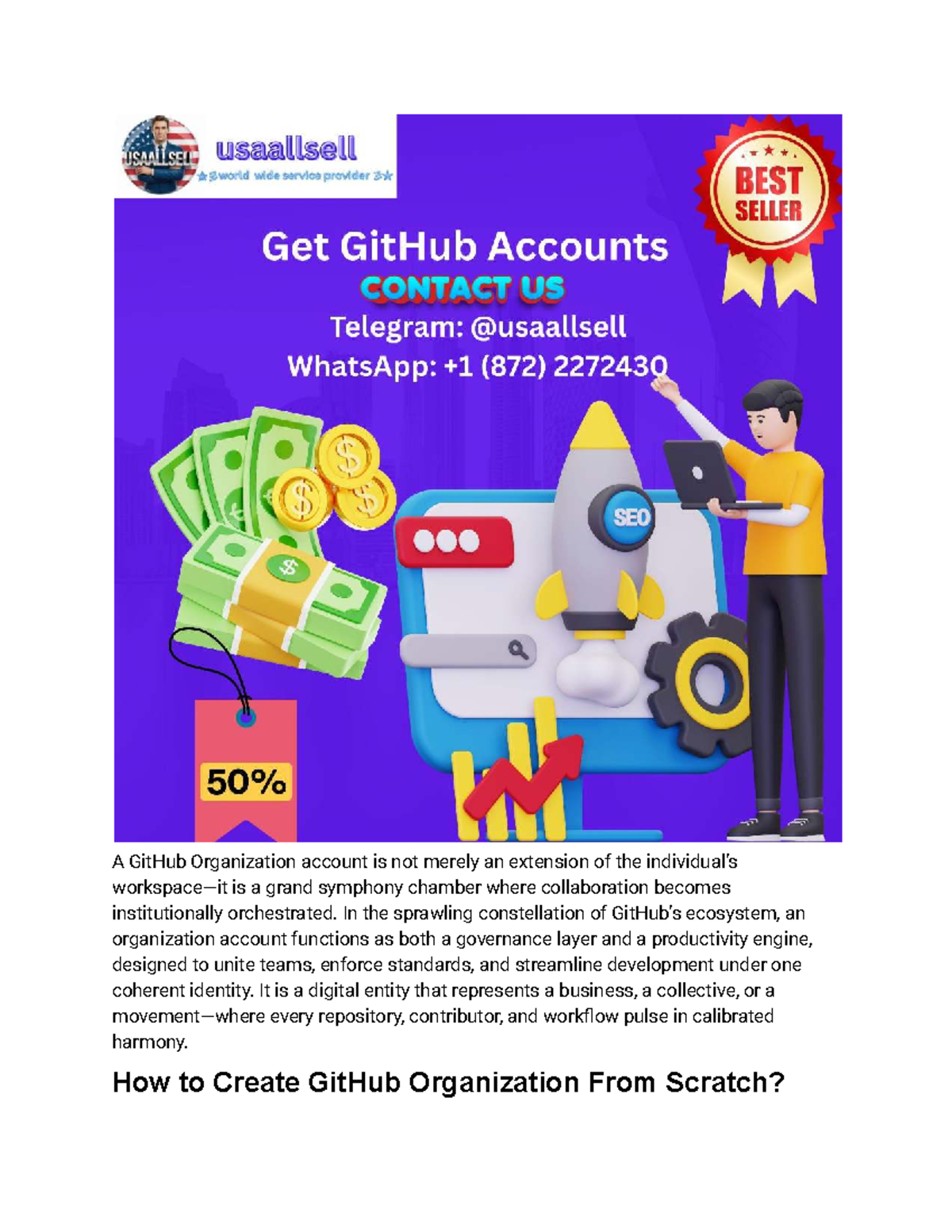 How to Create a GitHub Organization Account from Scratch - Studocu