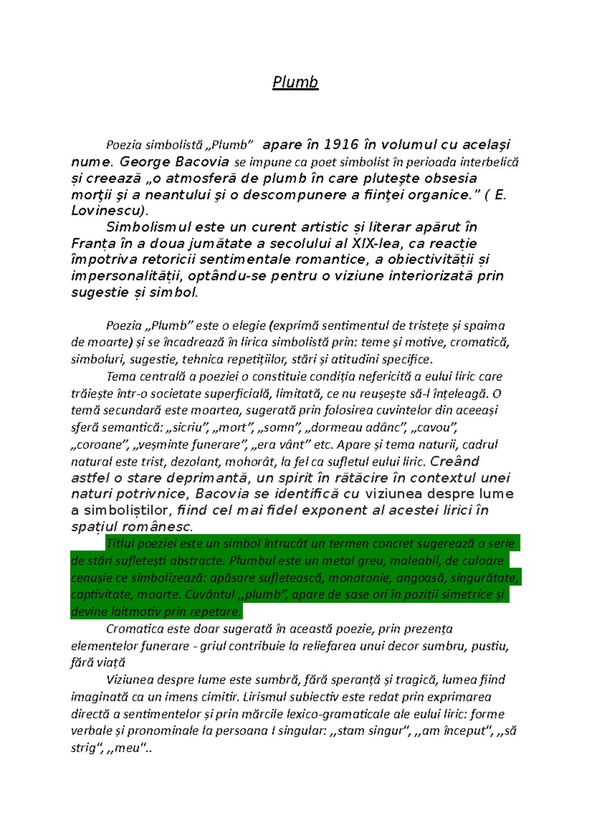 Riga Crypto și Lapona Enigel - Eseu Bacalaureat Literar - Studocu