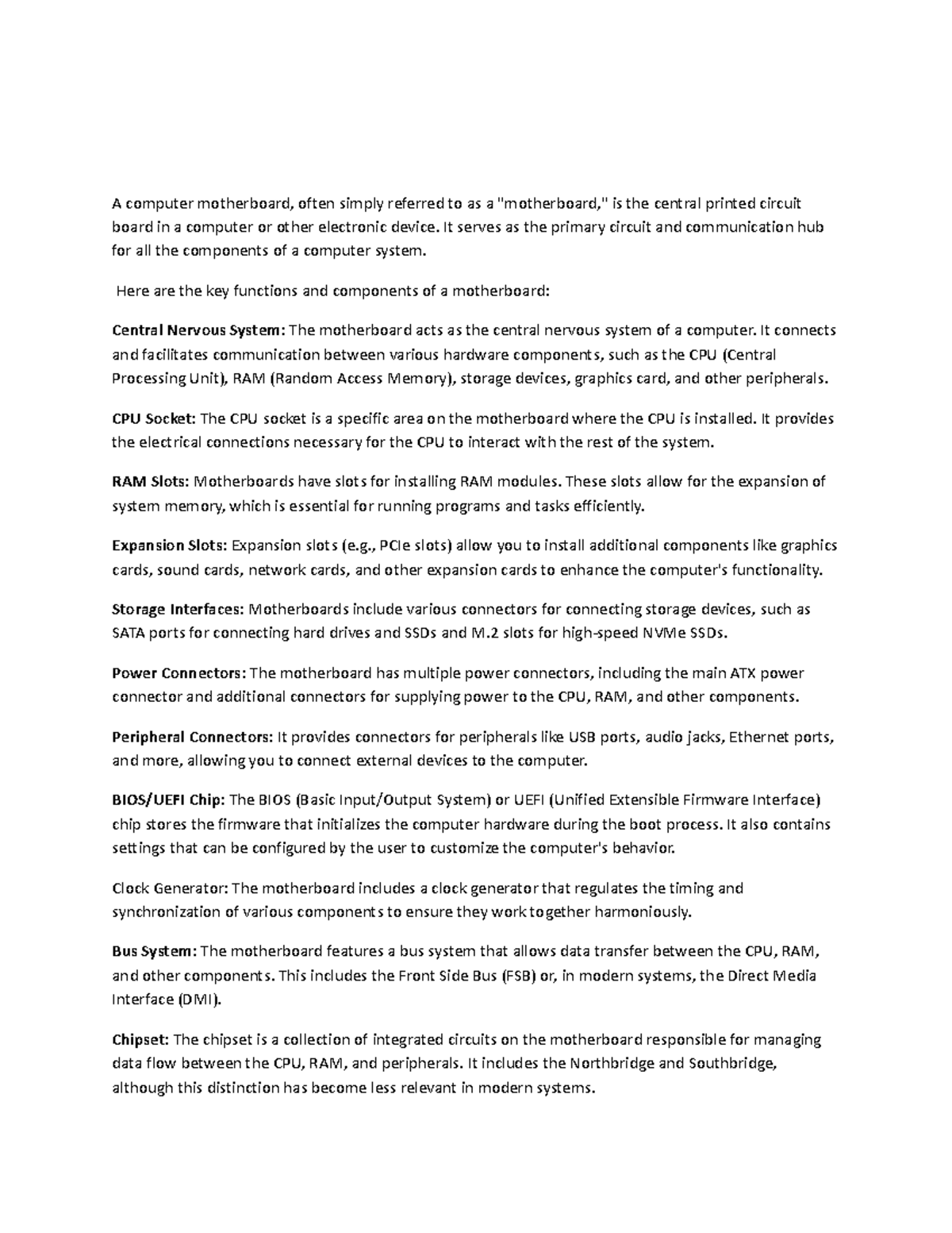 Qn2 - Some of the simple beginners questions answered - A computer ...