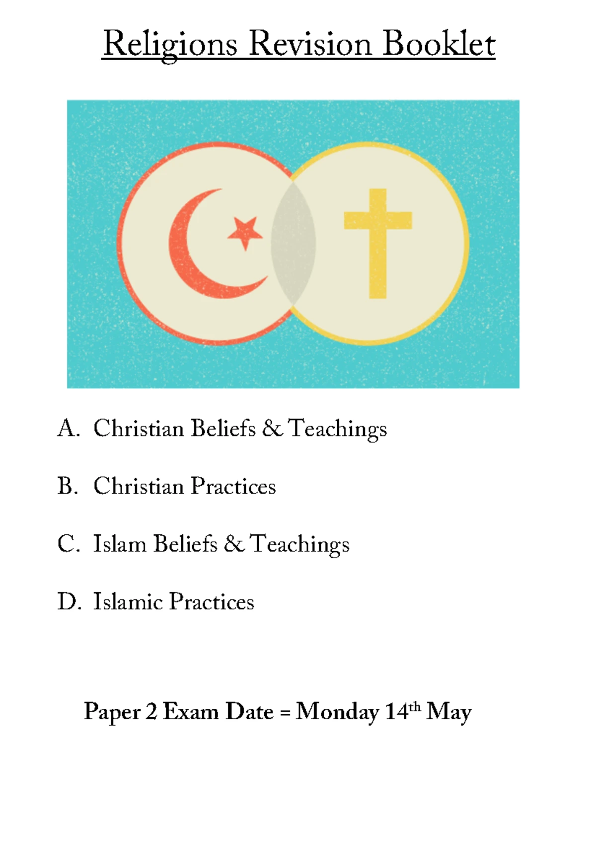 GCSE Religious Studies A: Paper 2 Themes Revision Guide - Studocu