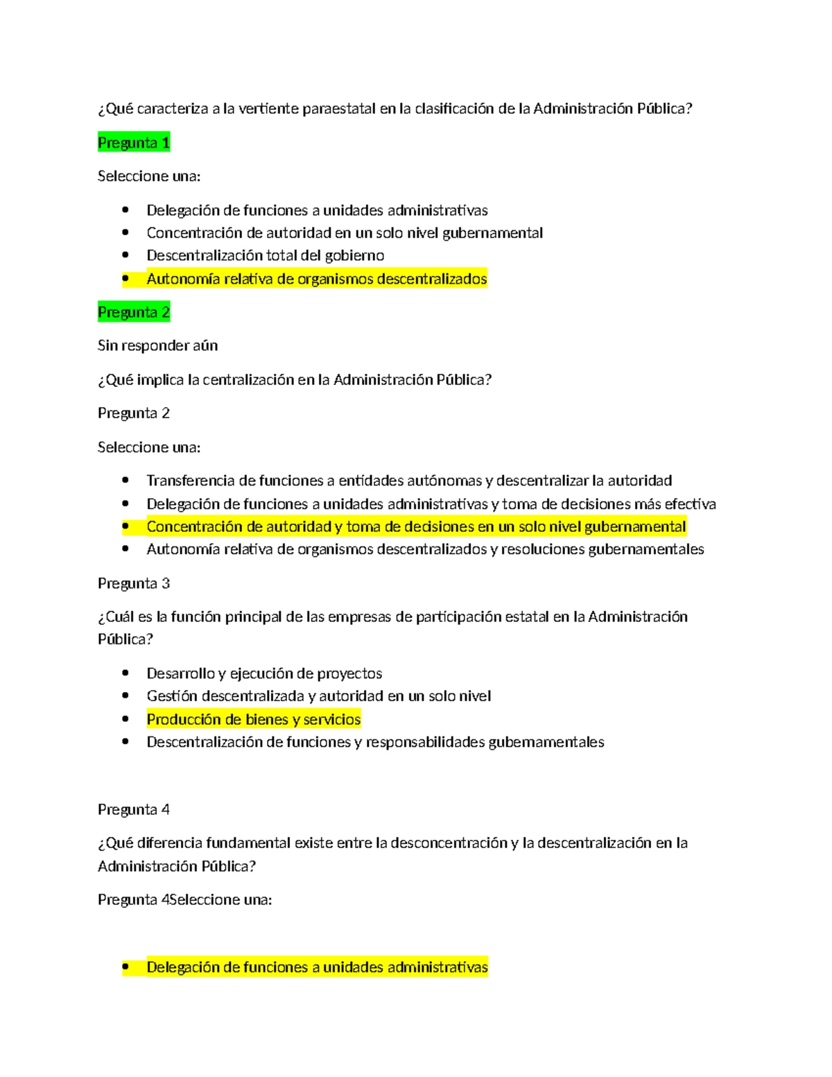 Evaluación Final Intr_APF_25: Examen de Administración Pública - Studocu