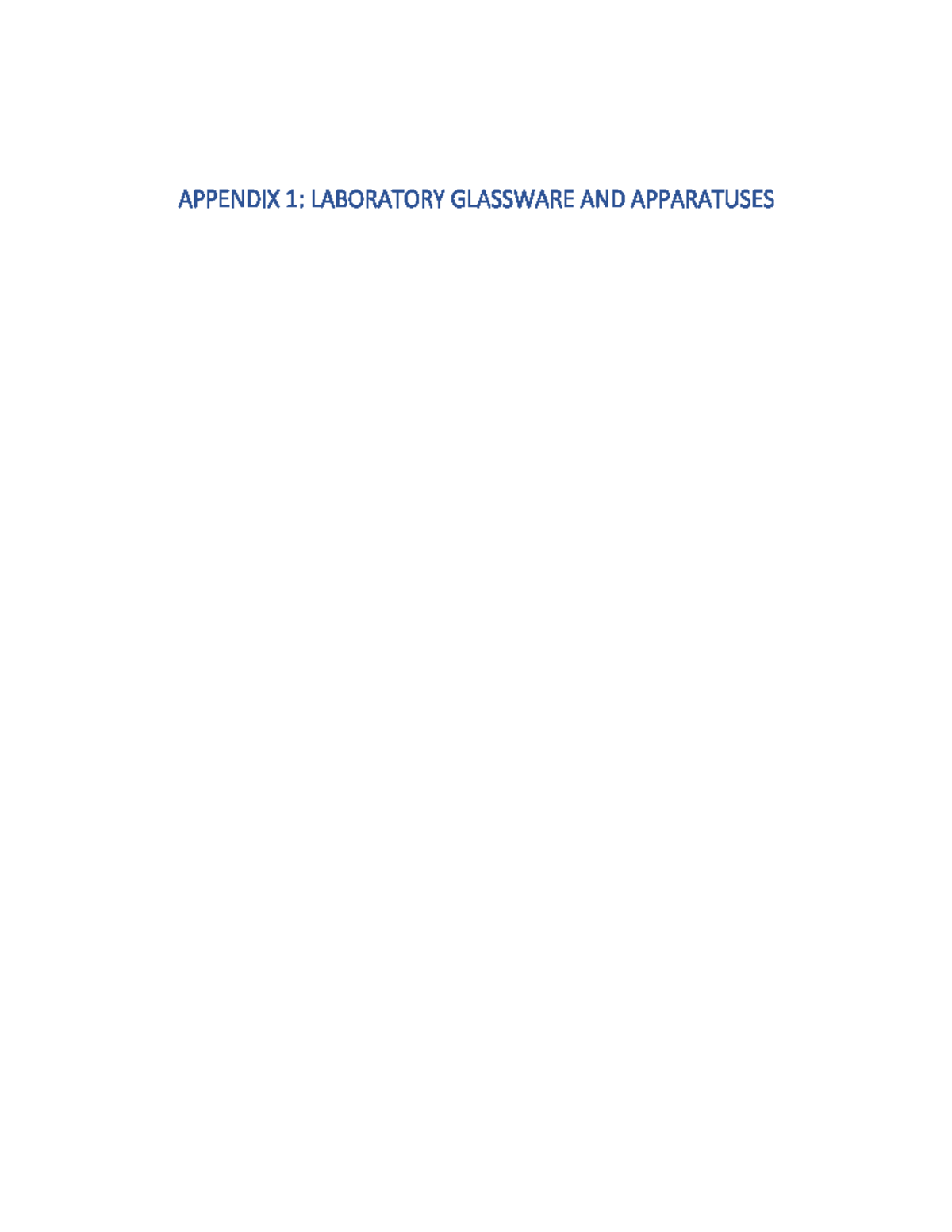 Appendices - CHMA10H3 - Graduated Cylinder Beaker Spatula Glass ...