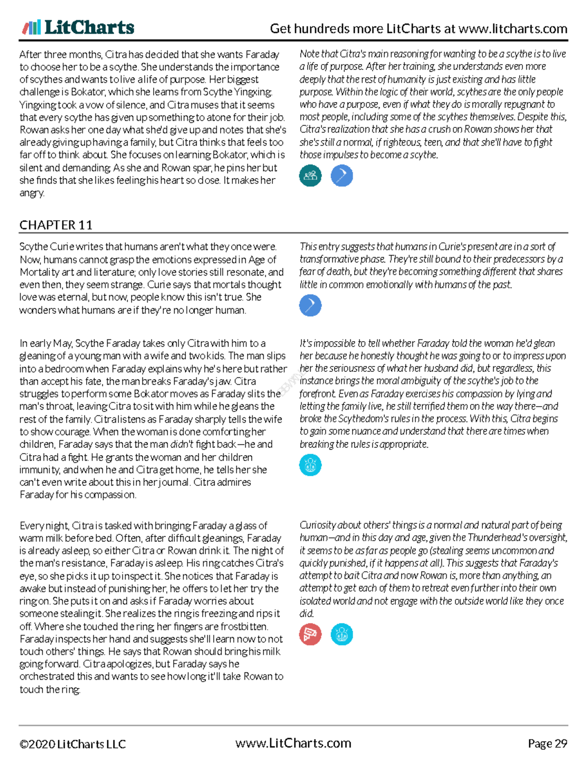 Scythe Study Notes for Chapter 11 - Eager Achiever Insights - Studocu
