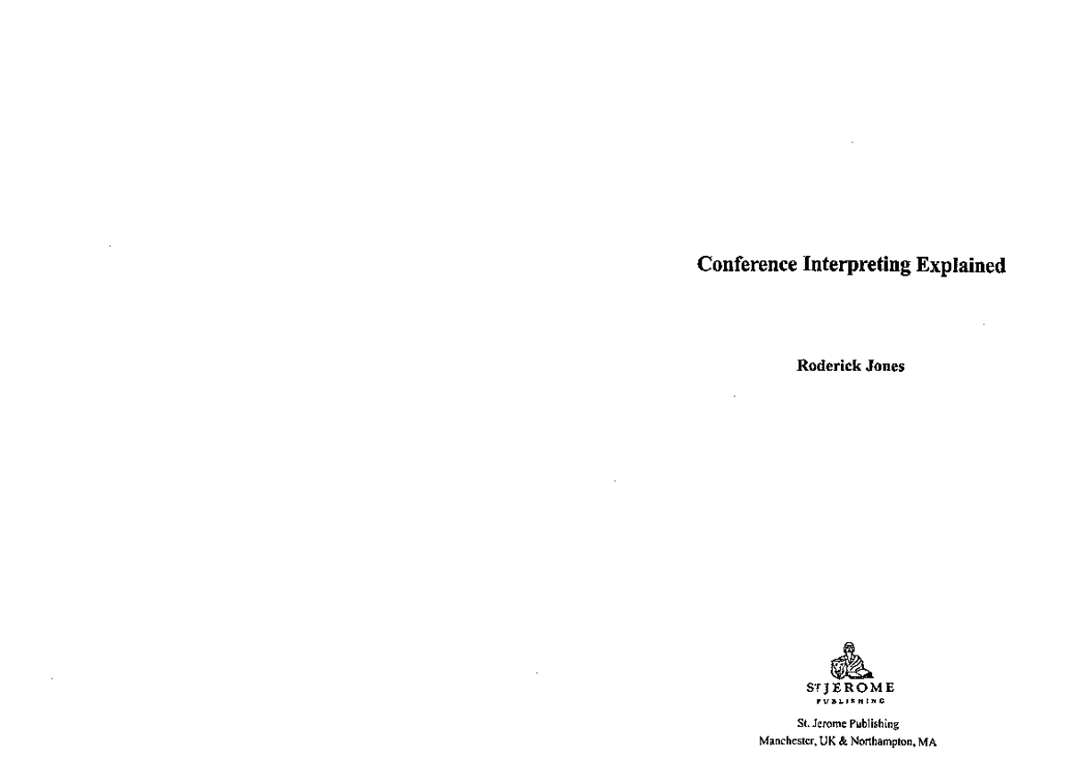 119719371- Roderick- Jones-Conference-Interpreting-Explained - Tiếng ...