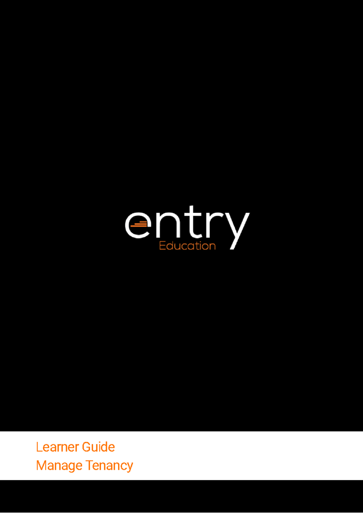 Learner Guide - Cpprep 4123 Manage Tenancy - Victoria - Learner Guide Manage Tenancy Table of ...