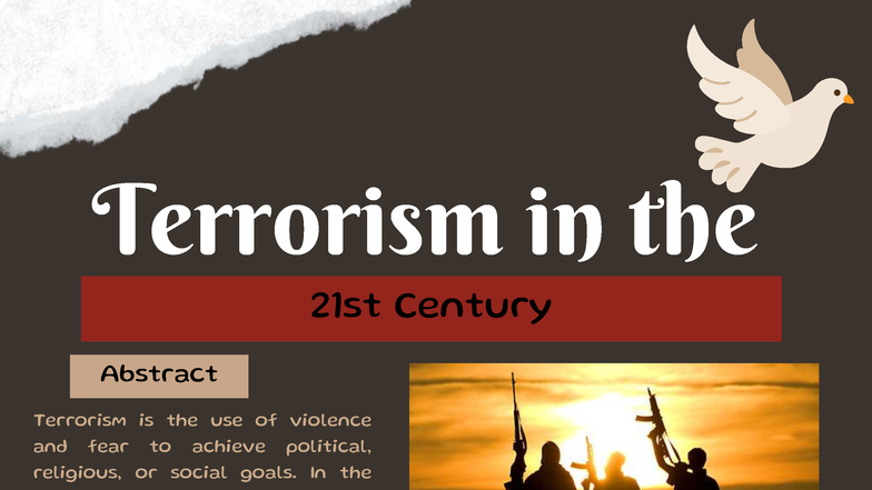 Terrorism in the 21st Century: Causes, Consequences & Solutions (ACT 12 ...