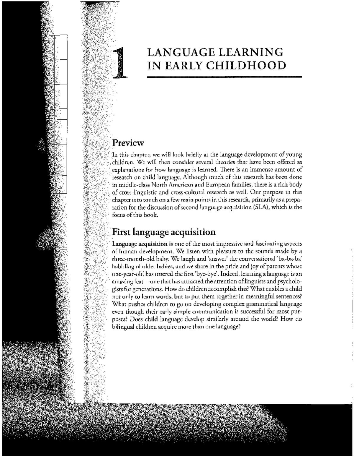 Final Exam Study Guide: Language Learning in Early Childhood (XYZ123) - Studocu
