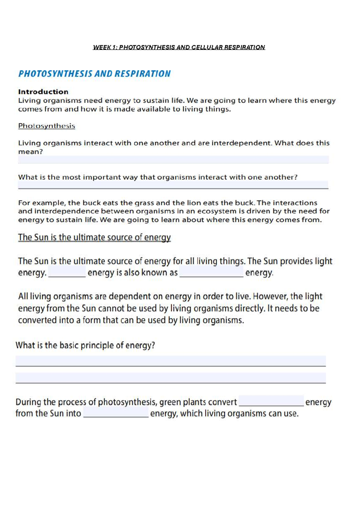 WEEK 1 and 2 Class Notes - study using these - CMY1501 - WEEK 1 ...