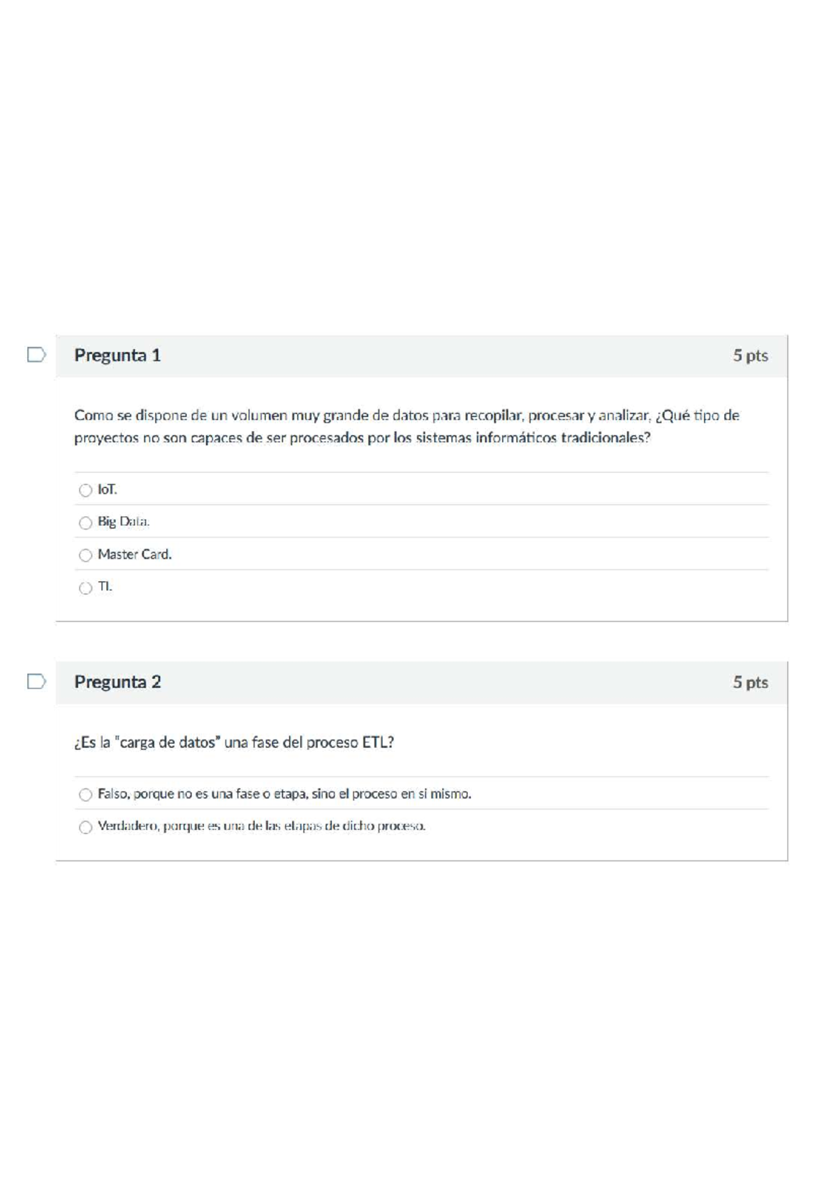 TP1 Big Data: Preguntas y Respuestas sobre Conceptos Clave - Studocu