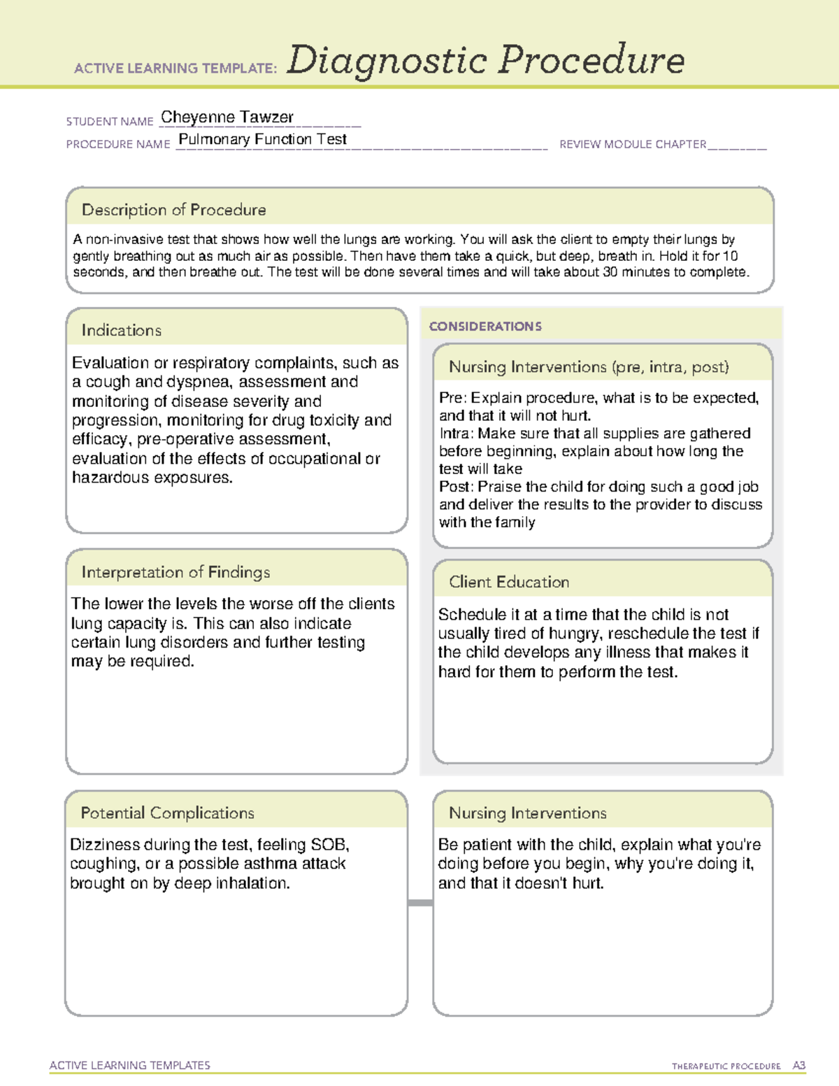 Pulmonary Funtion Test - ACTIVE LEARNING TEMPLATES THERAPEUTIC ...