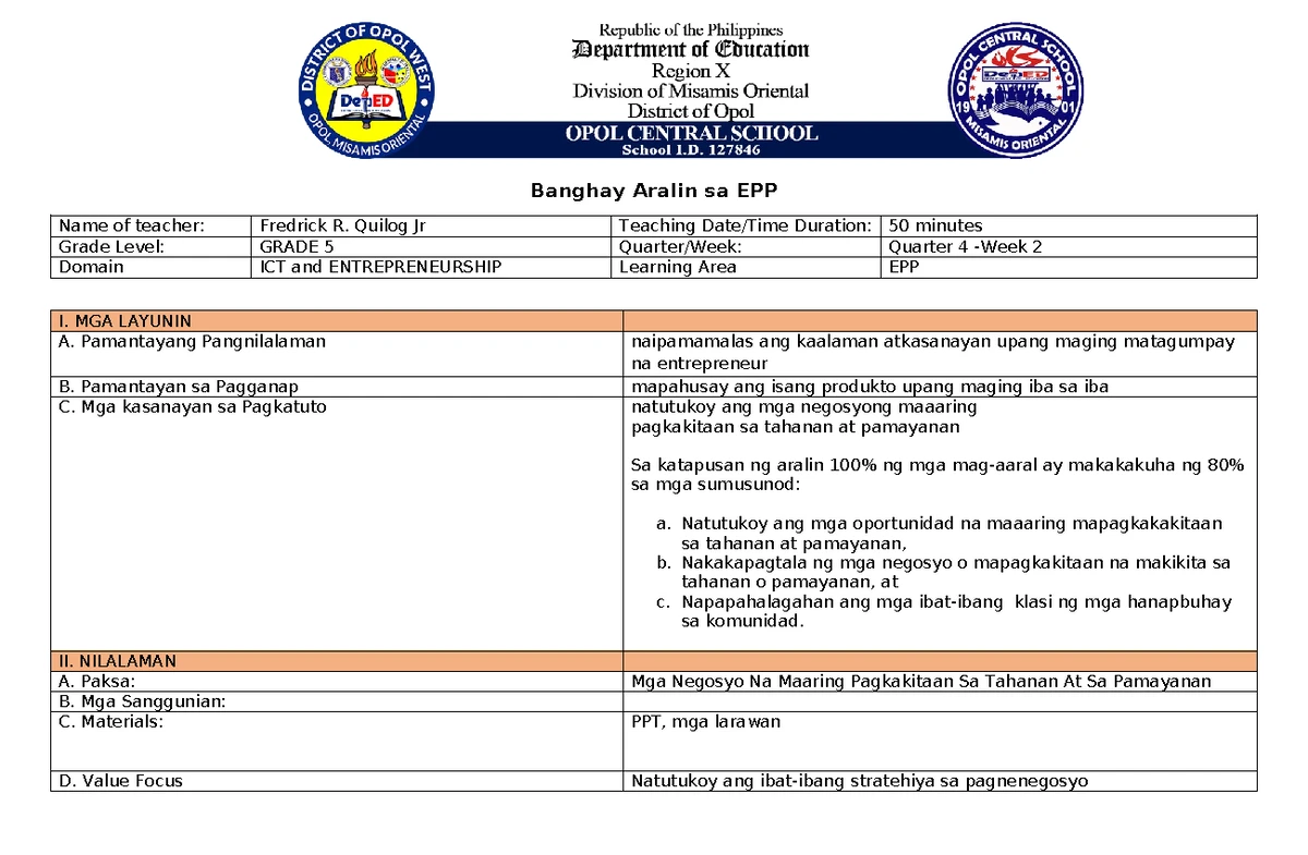 Learning Task 7 - Assessment Practices and Strategies Overview - Studocu