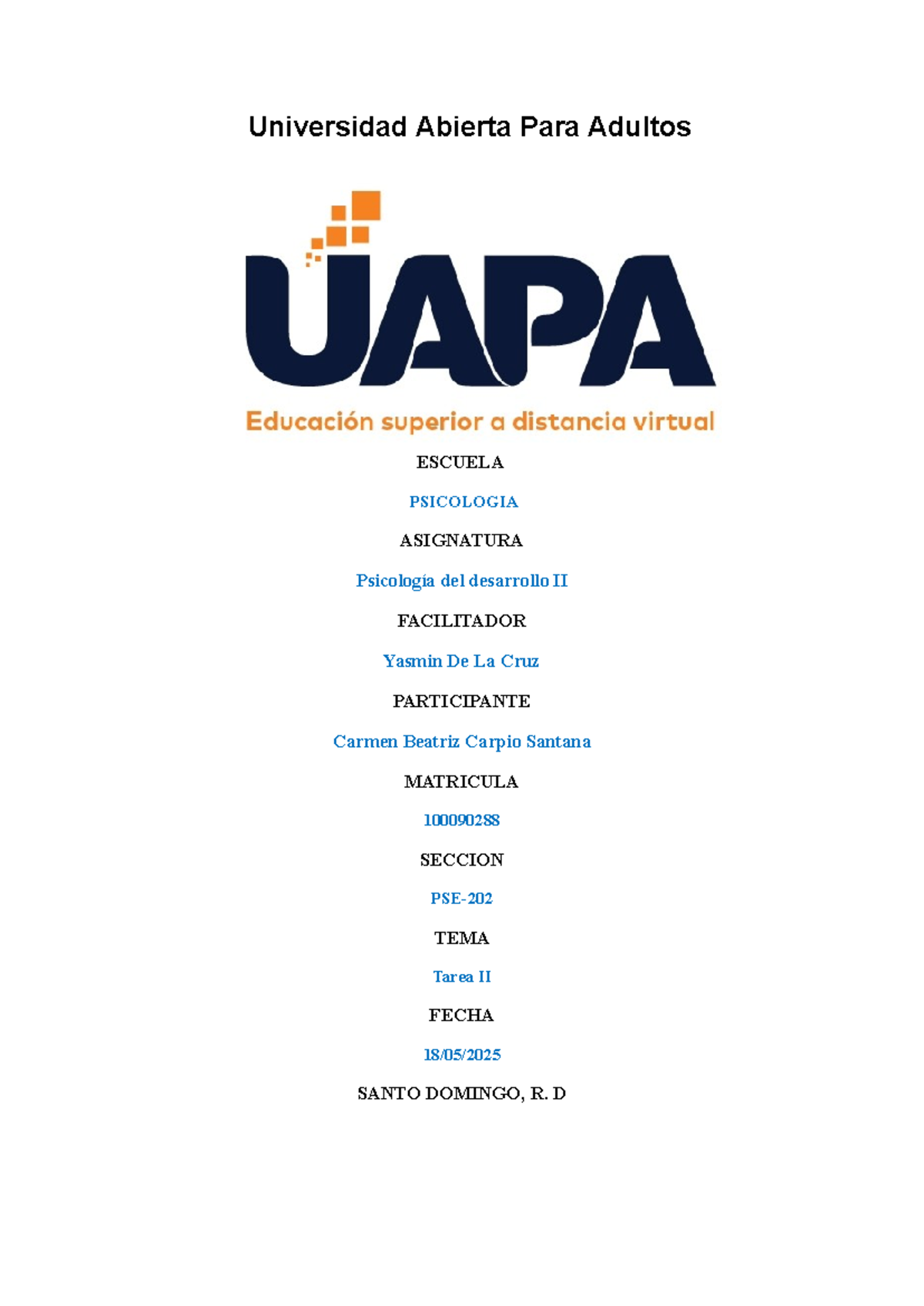 Tarea II: Trastornos Alimenticios en Adolescentes - Psicología del ...