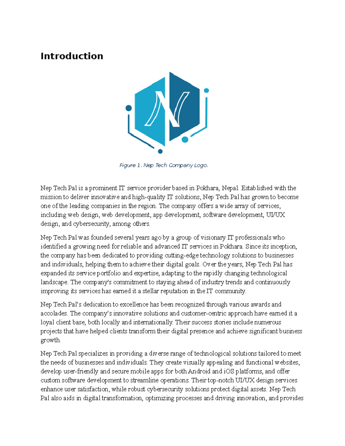 EET-Final - Exploration of Nep Tech Pal's Ethical Standards and Culture ...