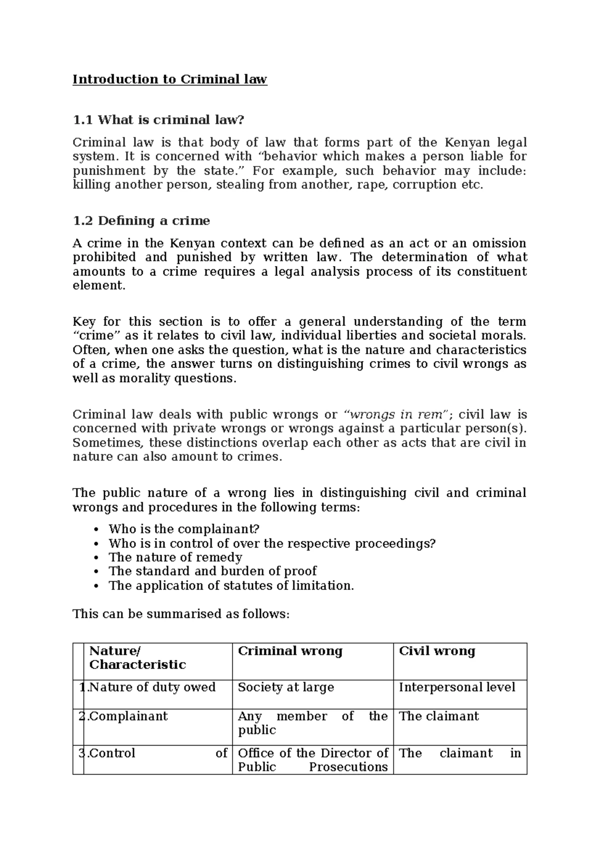 Police abstract - STATUTORY TOOLS - THE KENYA POLICE ABSTRACT FROM ...