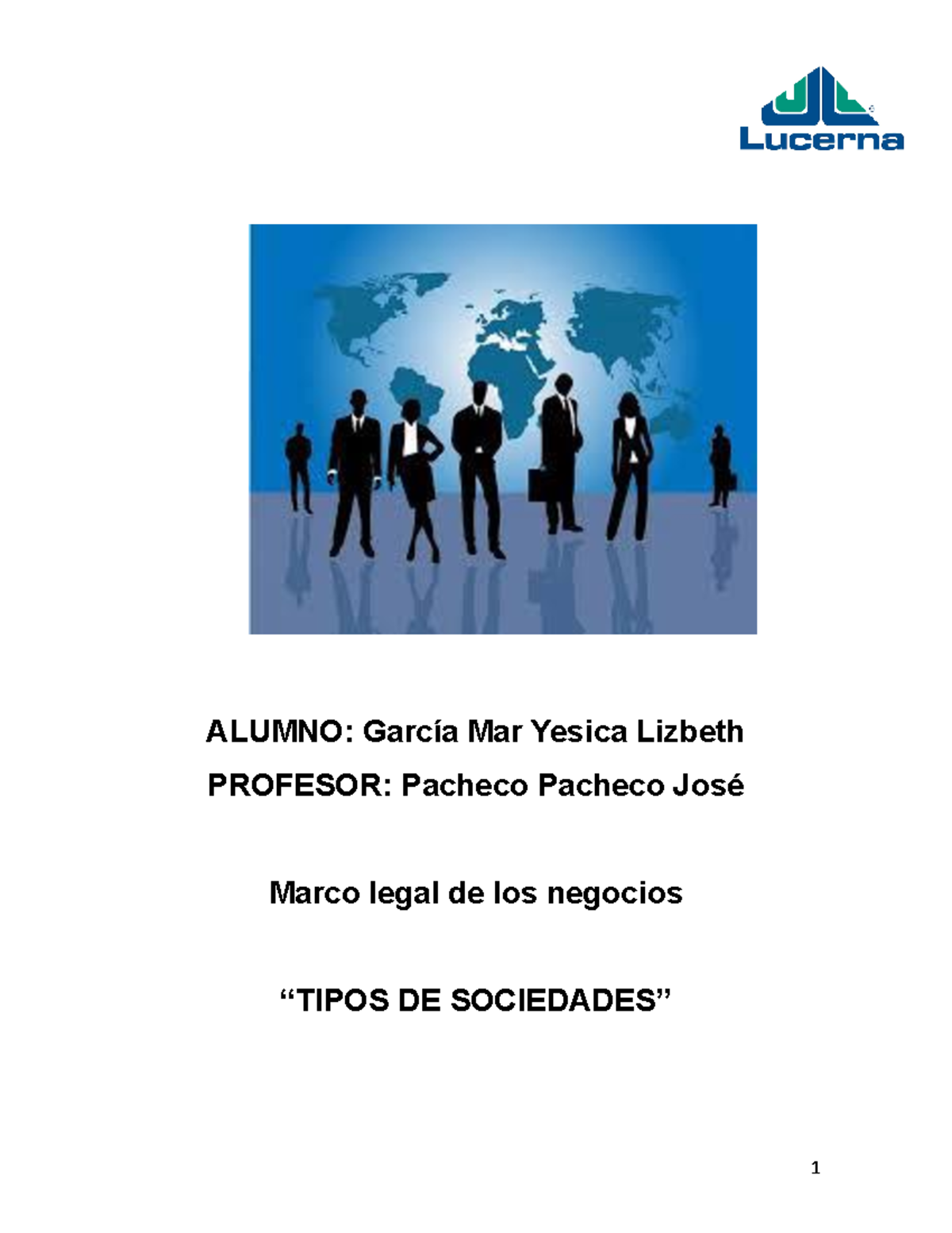 Tipos de Sociedades: Ensayo sobre Estructuras Empresariales - Studocu