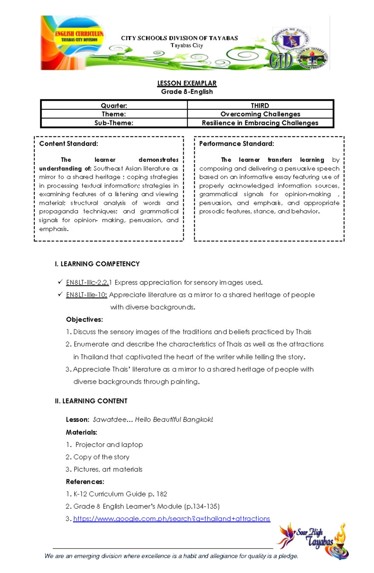 Intramurals-2022-script - Intramurals 2022- Part I. (PARADE).... Part ...