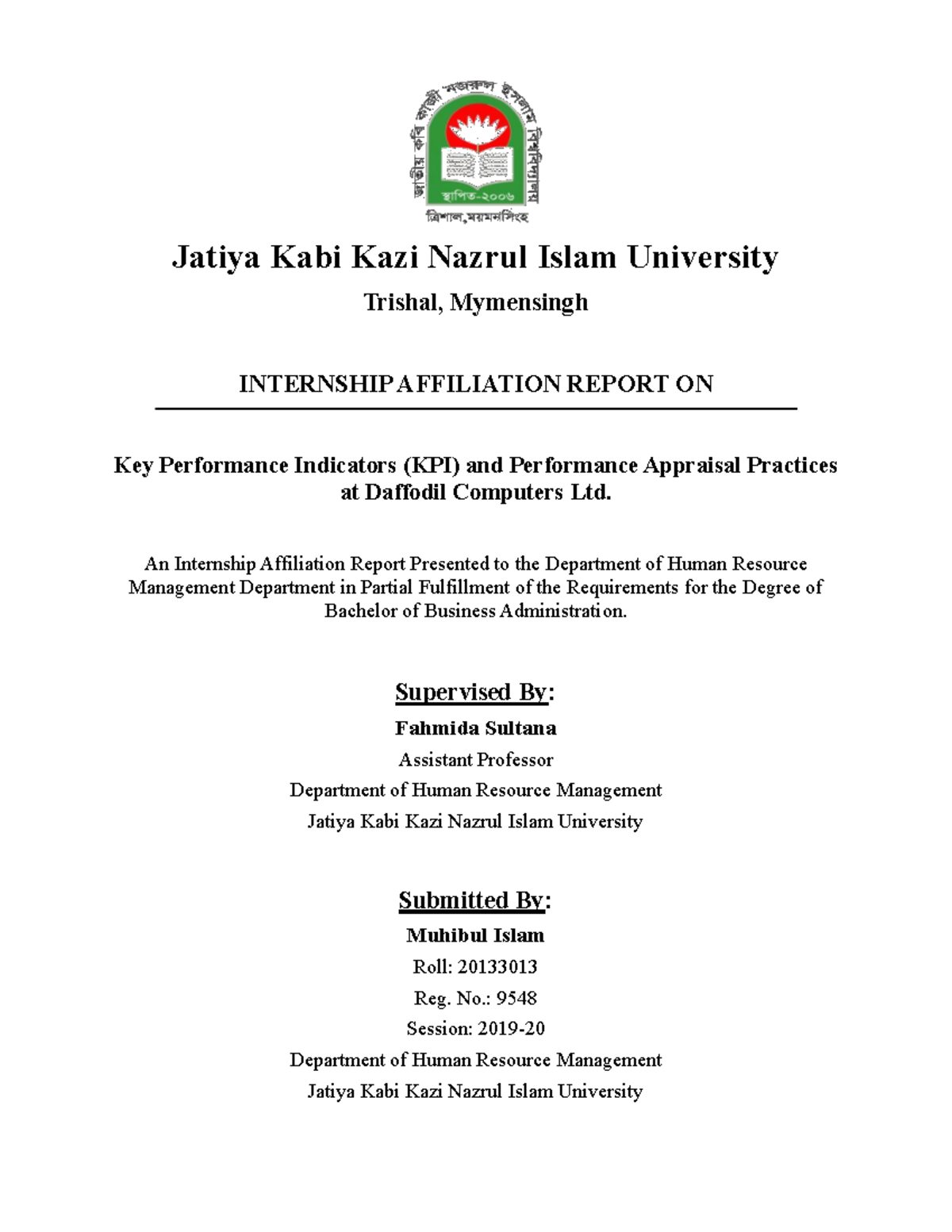 Key Performance Indicators (KPI) and Performance Appraisal Practices at ...