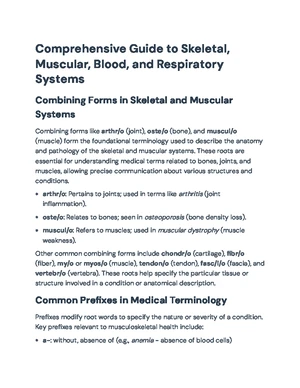 Respiratory Diseases - Study Notes & Assignments - Studocu