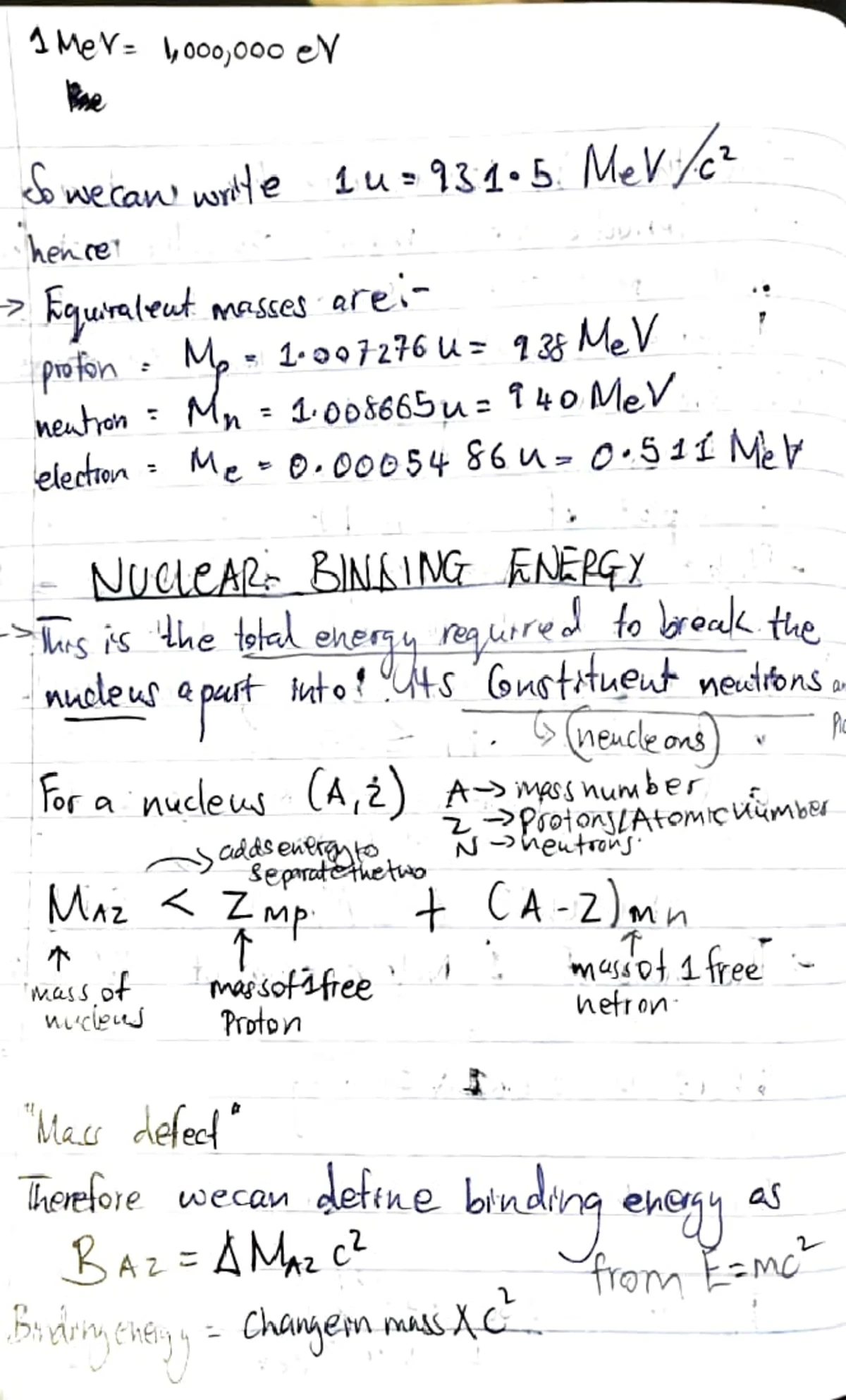 Modern Physics 101 - Lecture Notes Part 1 (Handwritten) - Studocu