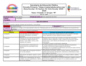 1° S25 y 26 Cuadernillo de actividades (anexos) Profa Kempis - ####### Ciclo escolar 2024- 2025 ...