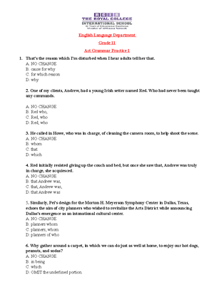 A Soldier for the Crown (Quiz) - Worksheet & Answer Key - Studocu
