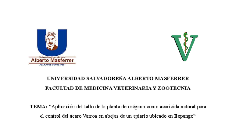 Aplicación del Tallo de Orégano como Acaricida Natural en Apiarios ...