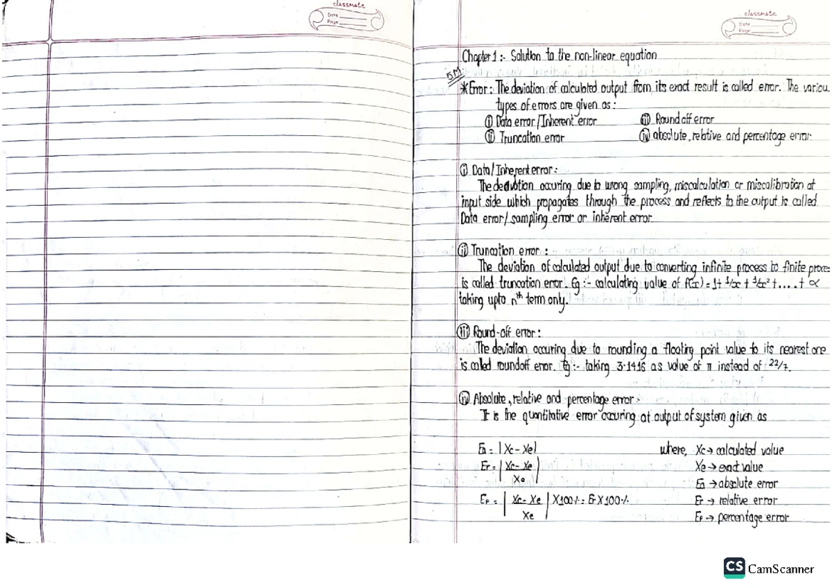 Numerical Methods Assignment [MTH 317] - Final Solutions and Insights - Studocu
