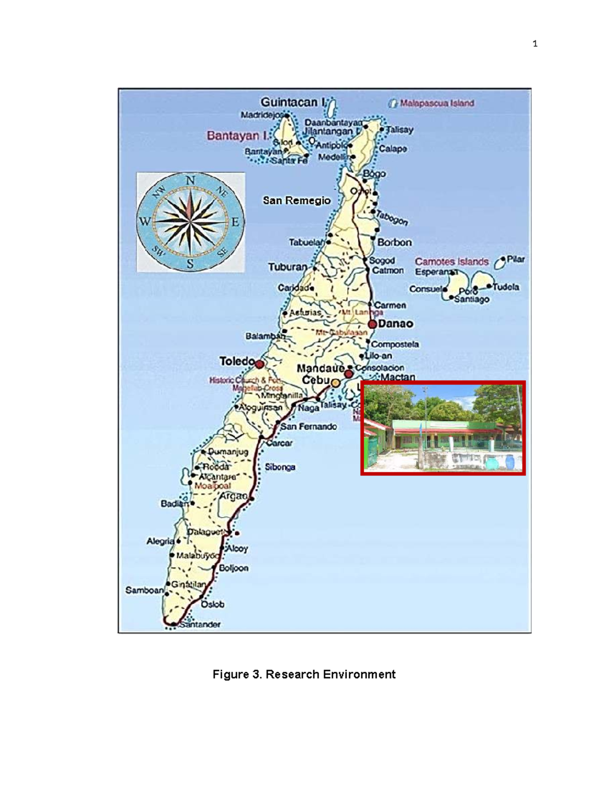 Map of Cebu: Research Environment Overview - Studocu